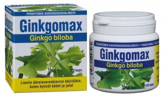 Ginkgomax, 120 kaps. (Hankintatukku) - Terveysmarket